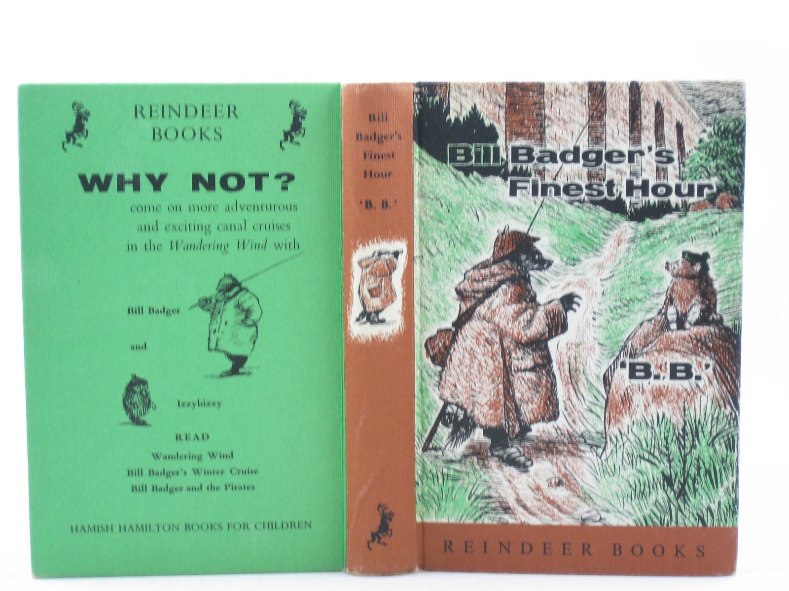 Stella & Rose's Books : BILL BADGER'S FINEST HOUR Written By BB, STOCK ...