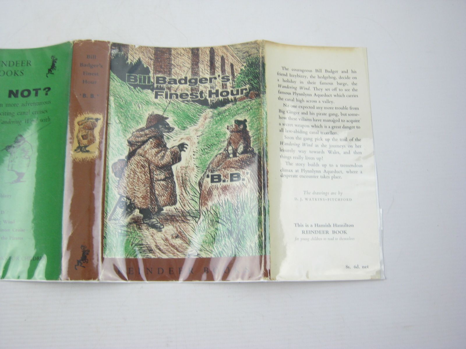 Stella & Rose's Books : BILL BADGER'S FINEST HOUR Written By BB, STOCK ...