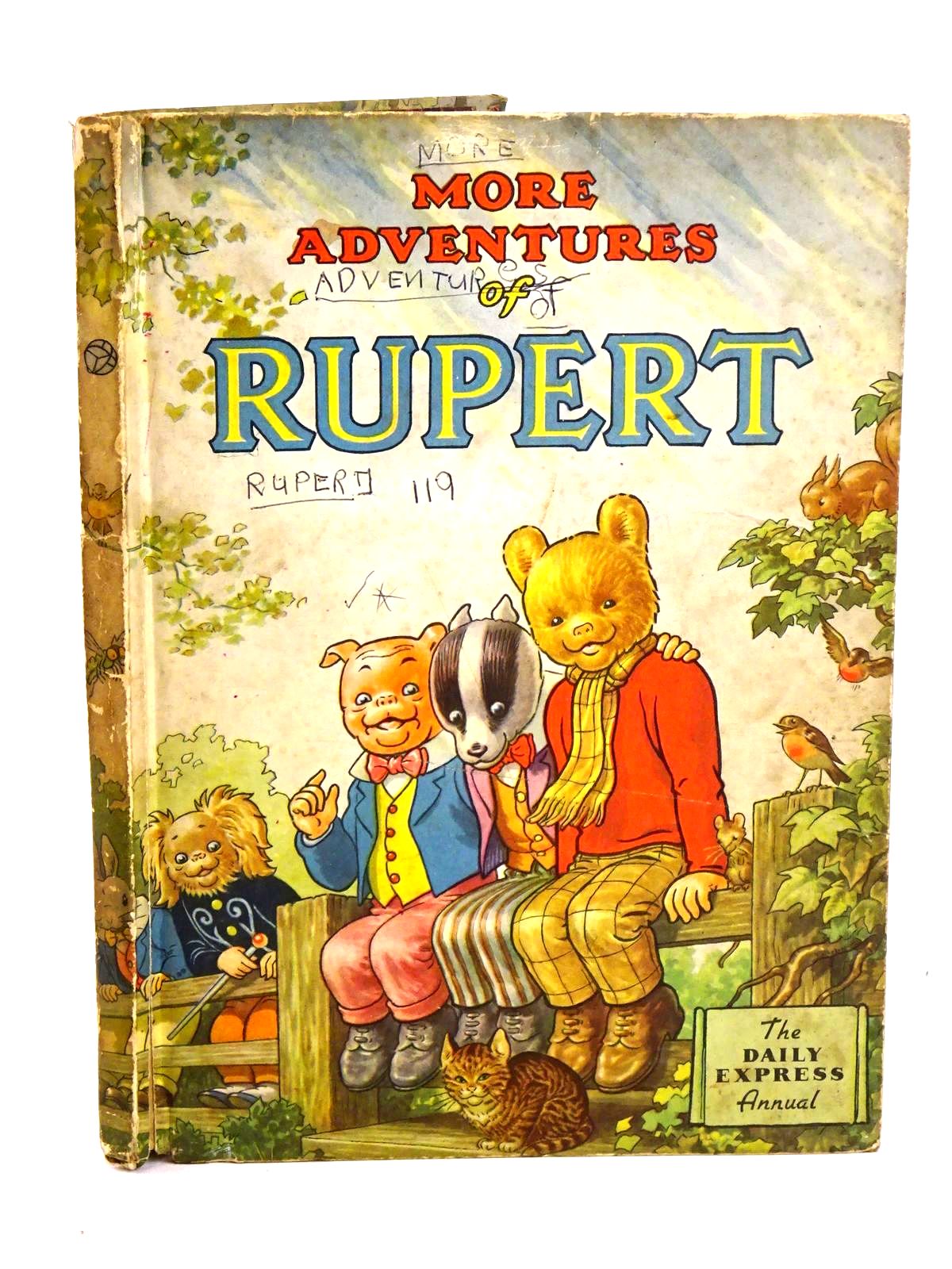 Stella & Rose's Books : RUPERT ANNUAL 1953 - MORE ADVENTURES OF RUPERT ...