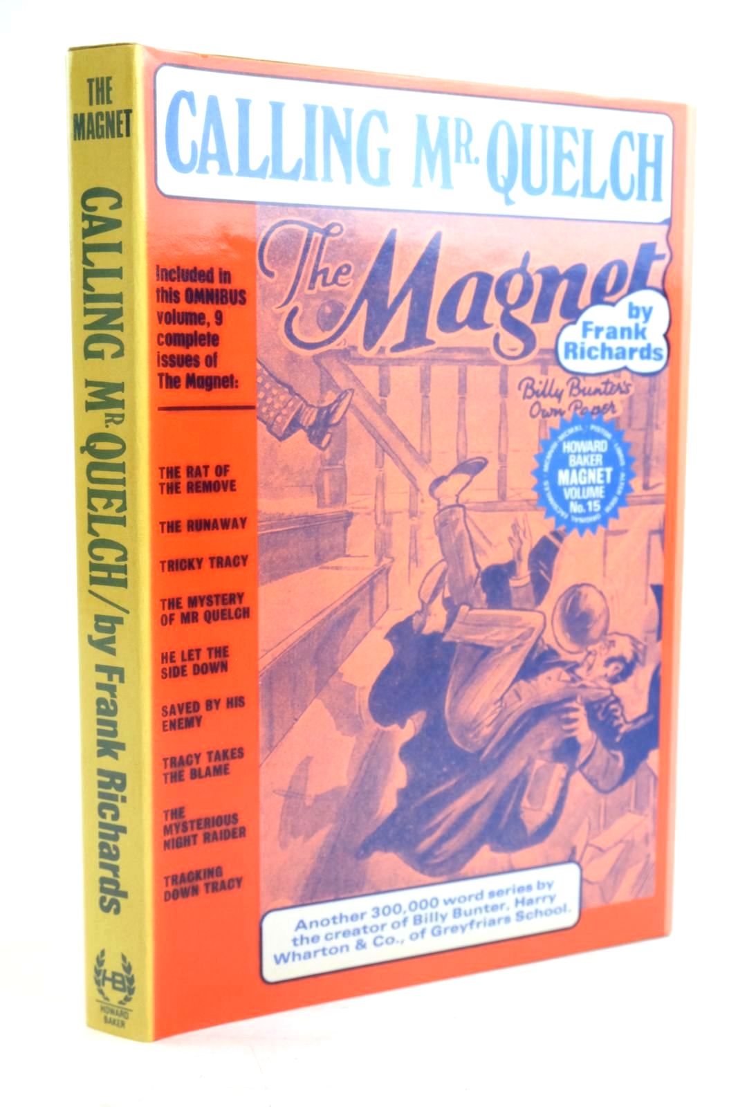 Stella & Rose's Books : CALLING MR. QUELCH Written By Frank Richards ...