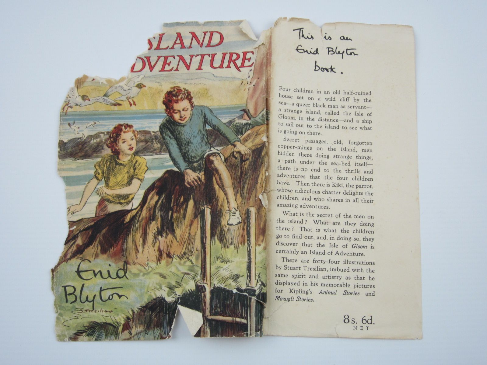 Stella & Rose's Books : THE ISLAND OF ADVENTURE Written By Enid Blyton ...