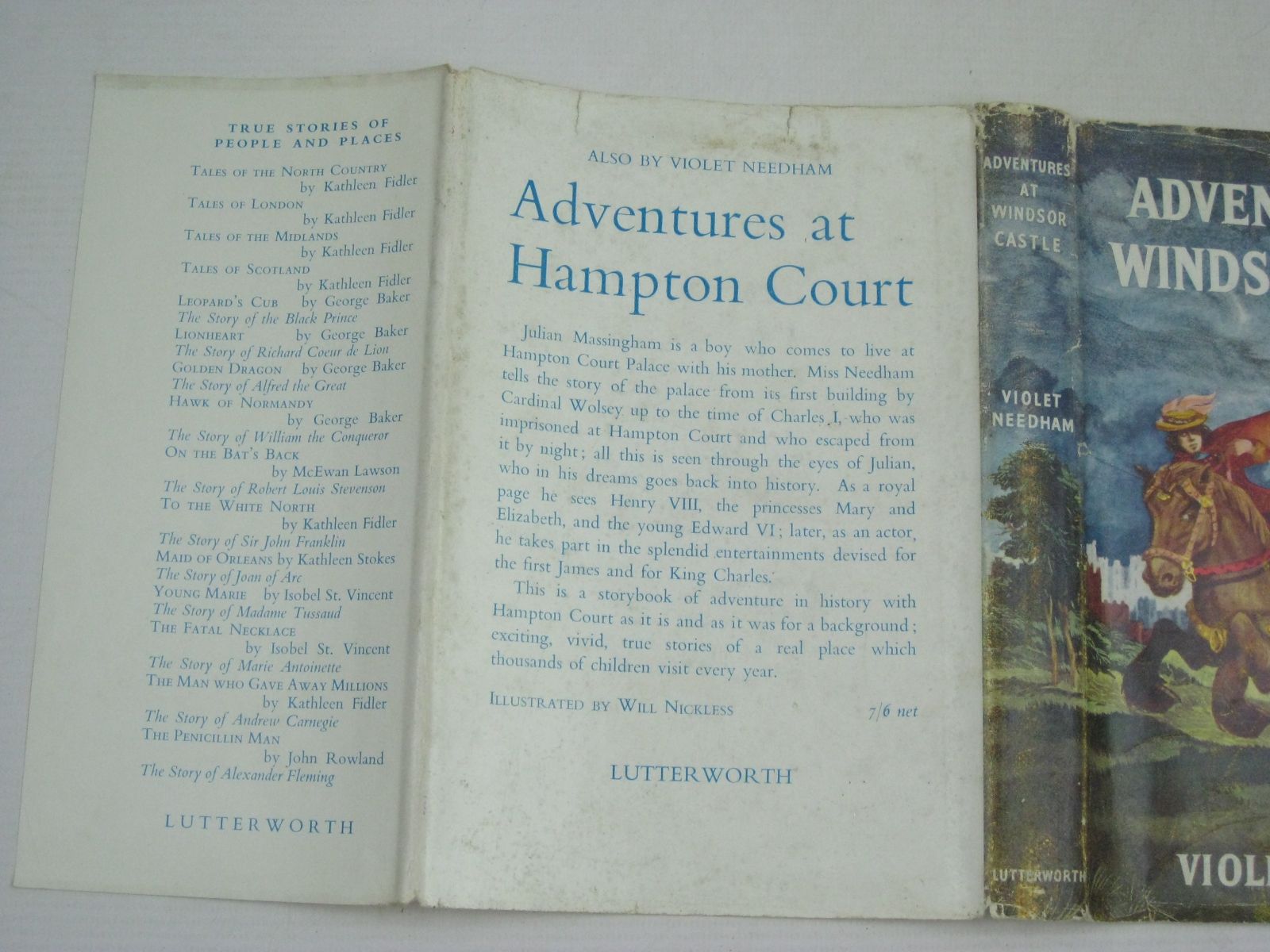 Stella & Rose's Books : ADVENTURES AT WINDSOR CASTLE Written By Violet ...