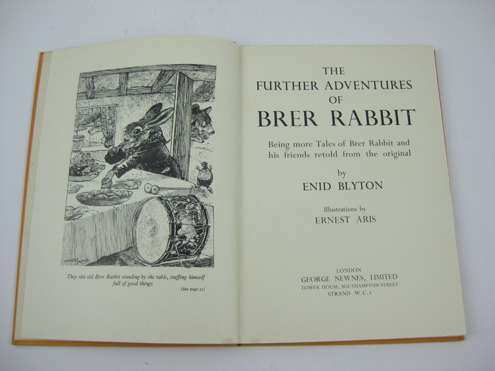 Stella & Rose's Books : THE FURTHER ADVENTURES OF BRER RABBIT Written ...