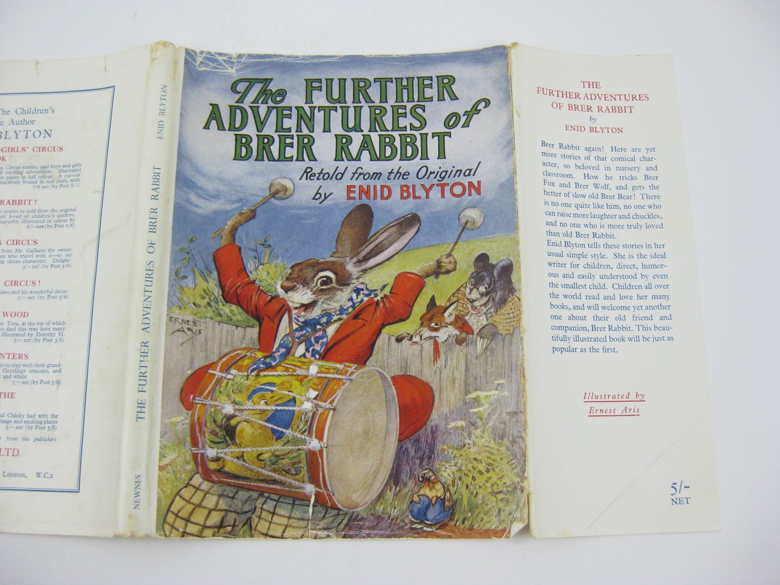 Stella & Rose's Books : THE FURTHER ADVENTURES OF BRER RABBIT Written ...