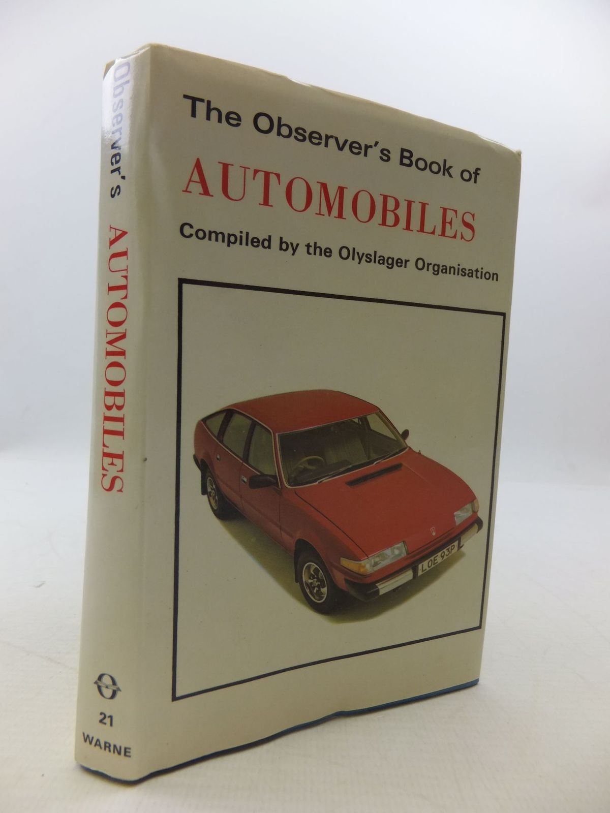 Stella & Rose's Books : THE OBSERVER'S BOOK OF AUTOMOBILES Written By ...