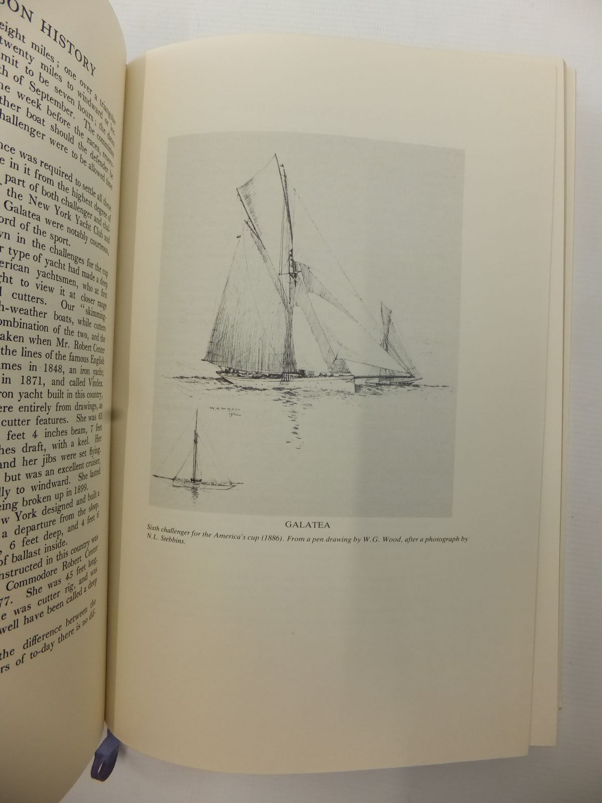 Stella & Rose's Books : THE LAWSON HISTORY OF THE AMERICA'S CUP Written By Winifred M. Thompson ...